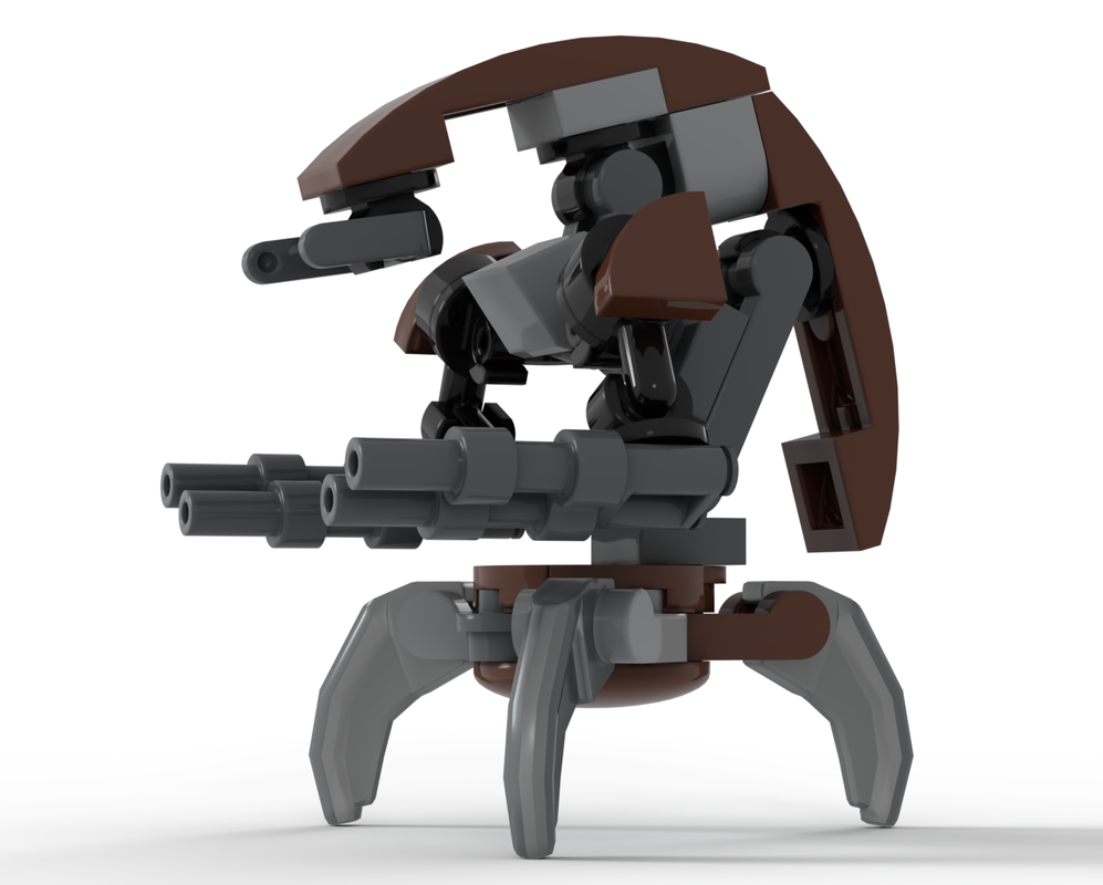 LEGO MOC Droideka (minifig scale) by lazyguineapig | Rebrickable ...