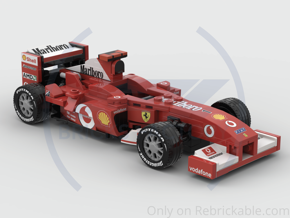 LEGO MOC-241611 F1 F2002 by Pit Lane Bricks Factory | Rebrickable ...