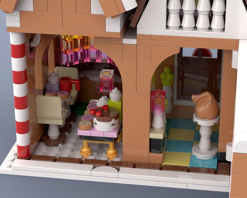 LEGO MOC 40809 Christmas Gingerbread House – Winter Village Alternate ...