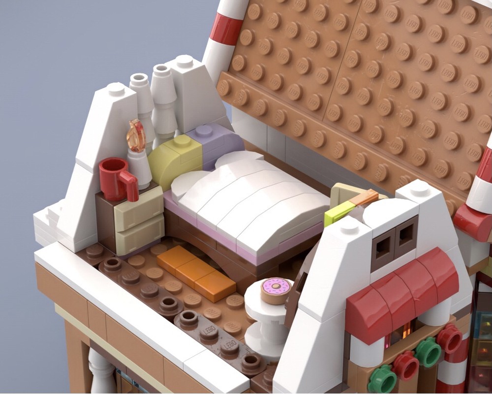 LEGO MOC 40809 Christmas Gingerbread House – Winter Village Alternate ...