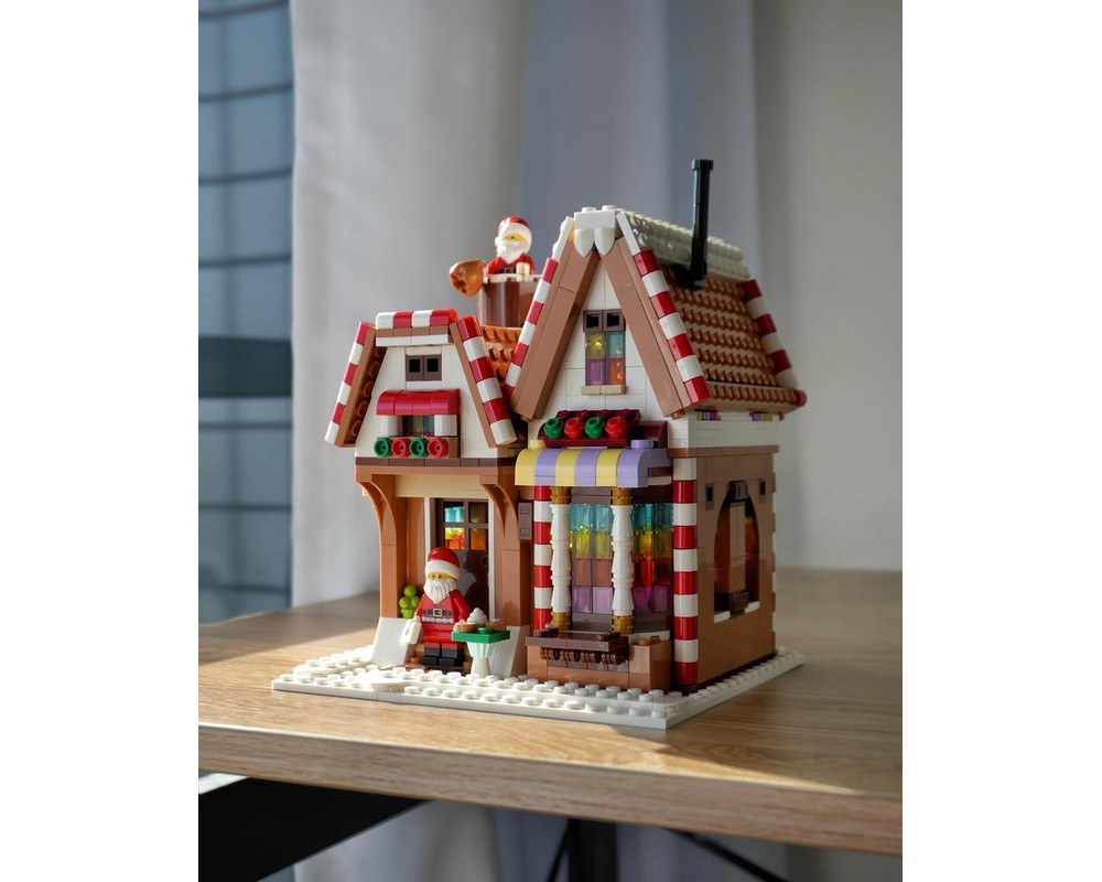 LEGO MOC 40809 Christmas Gingerbread House – Winter Village Alternate ...