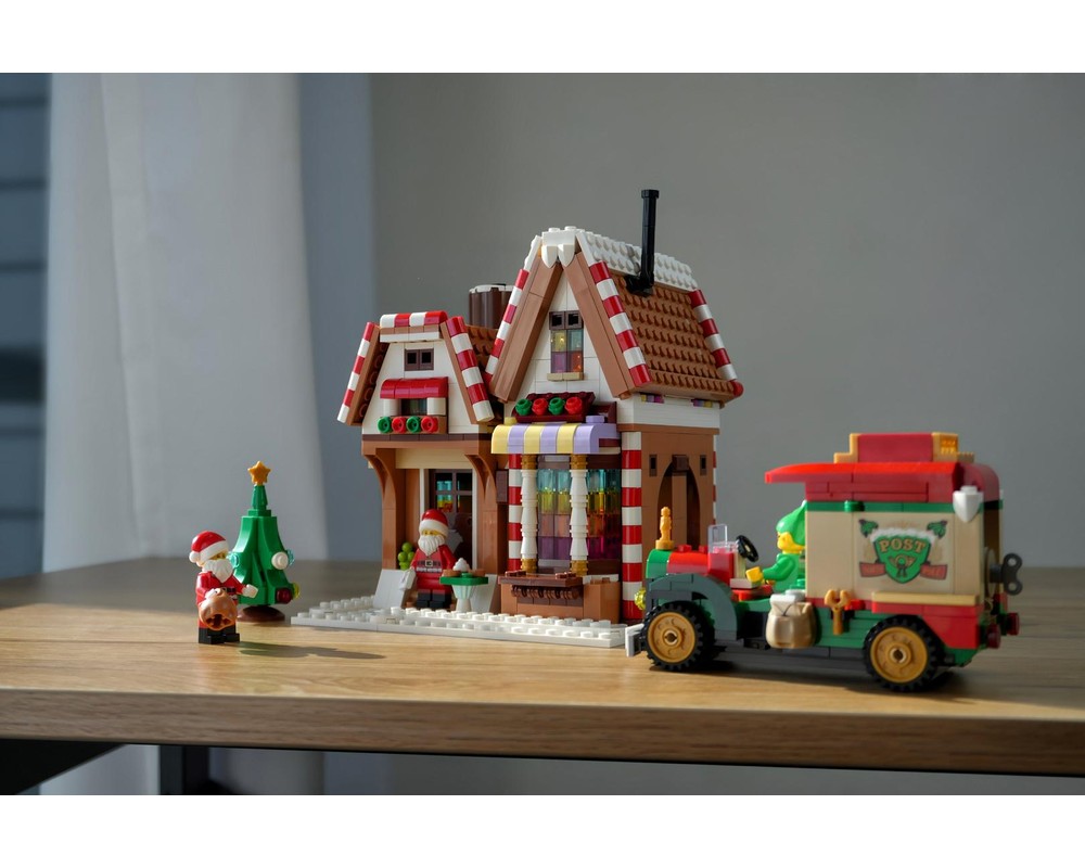 LEGO MOC 40809 Christmas Gingerbread House – Winter Village Alternate ...