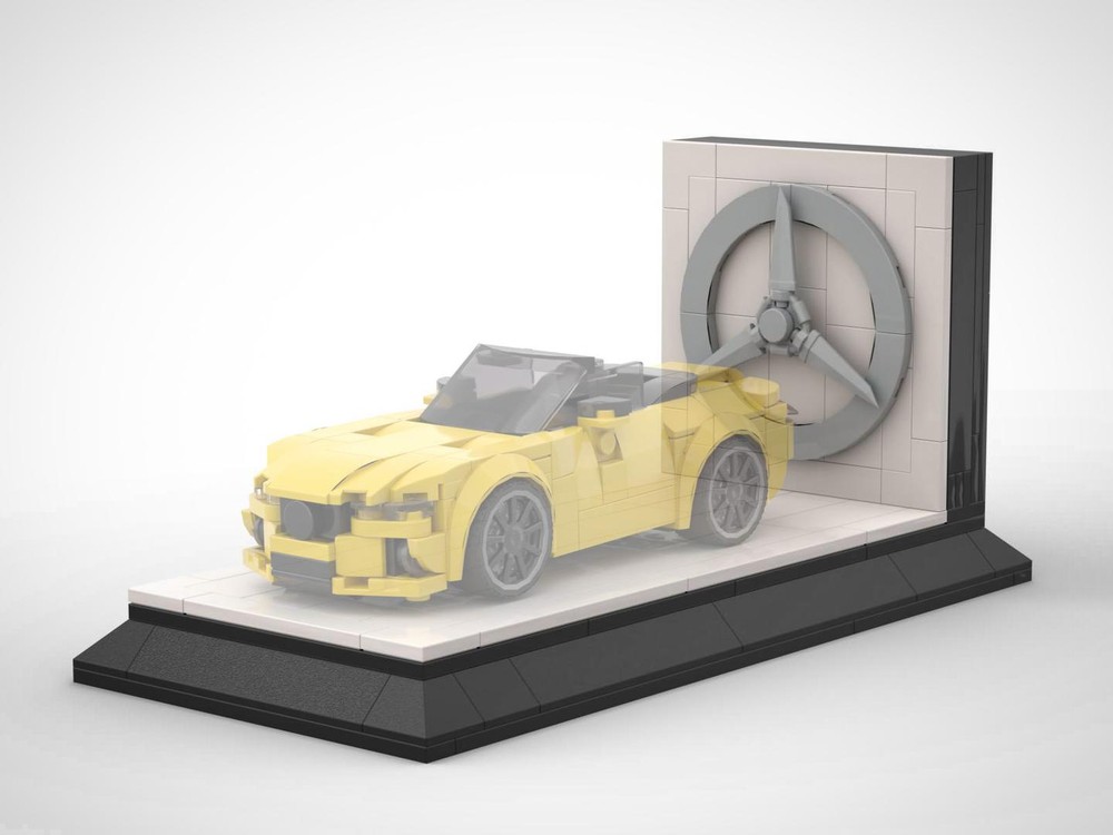 LEGO MOC Car Manufacturer Display Platform by IBrickedItUp ...