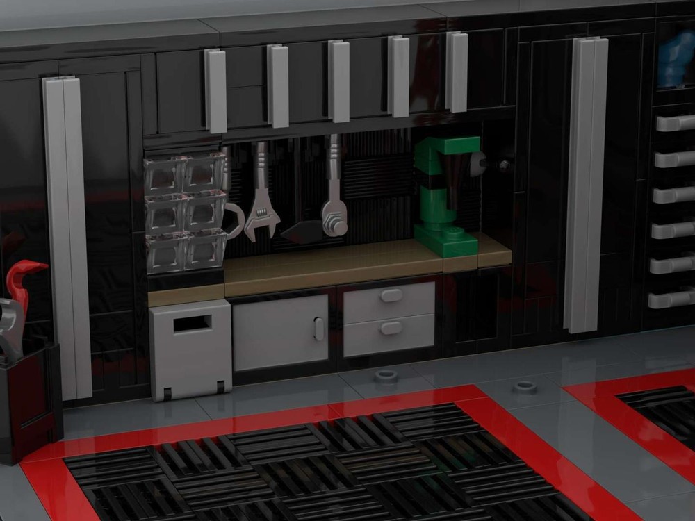 LEGO MOC The Ultimate Lego Car Garage Display Diorama by IBrickedItUp ...