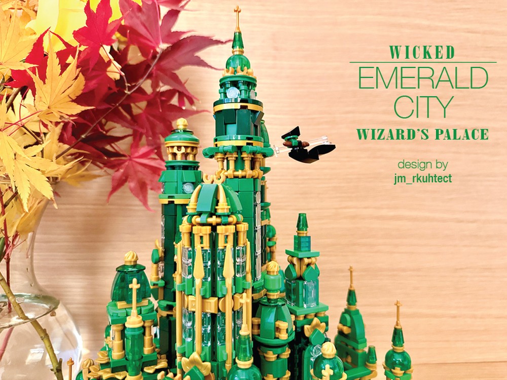 LEGO MOC-241626 Emerald City Wizard's Palace by jm_rkuhtect ...