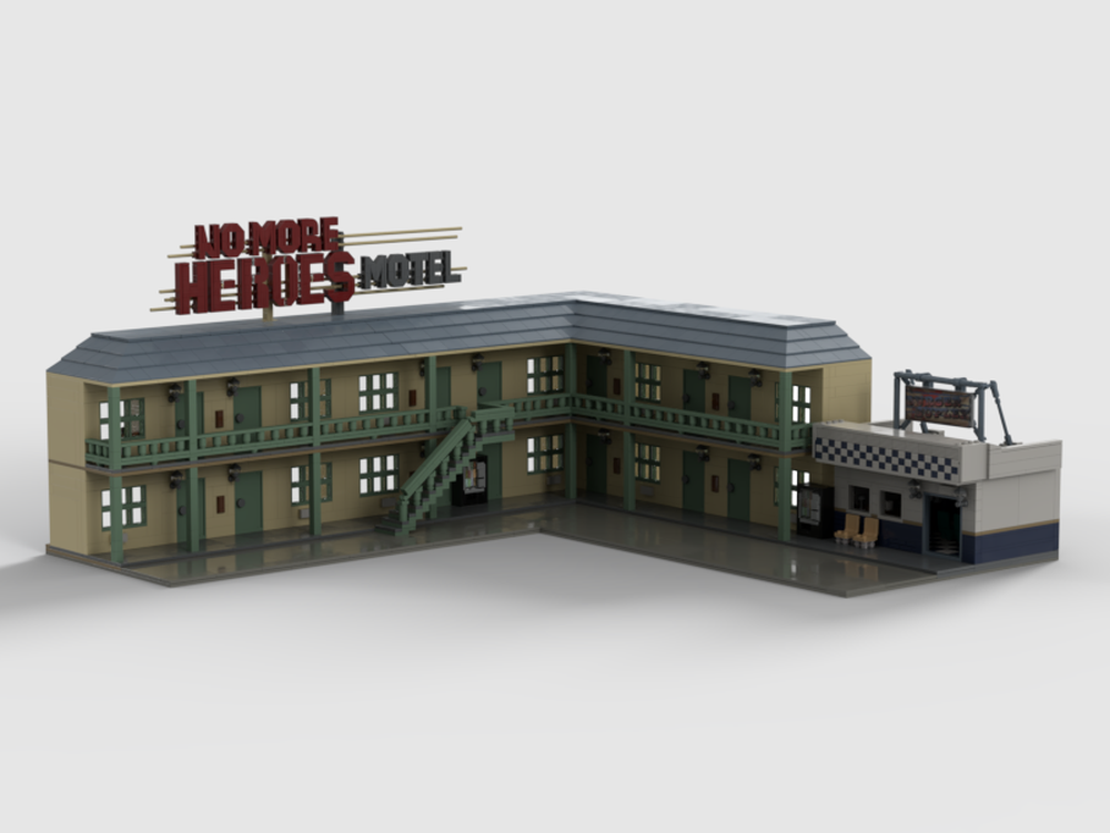 LEGO MOC-241643 No More Heroes 2: NMH Motel & Burger Suplex by ...