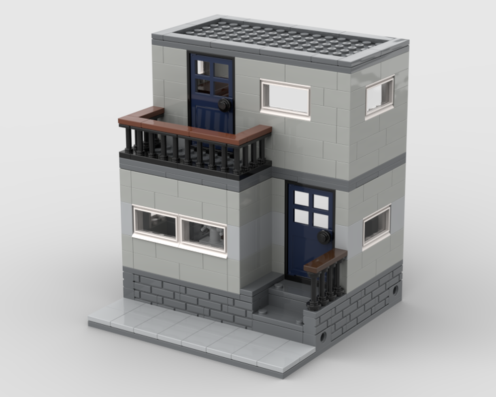 LEGO MOC-241650 Modular Apartment by Gandalf Bricks | Rebrickable ...