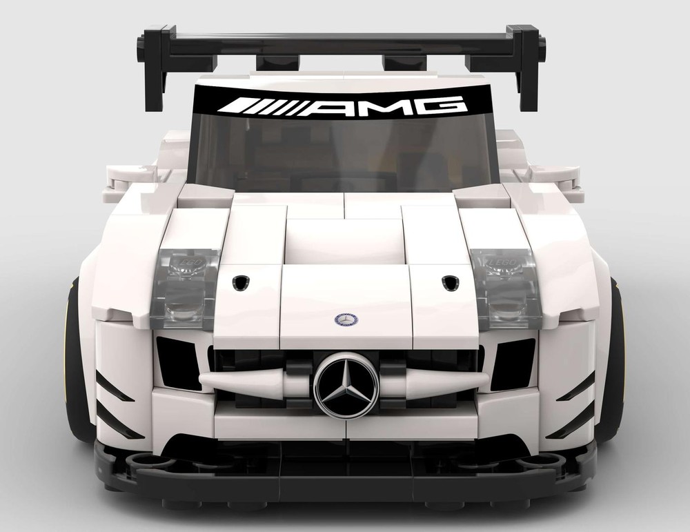 LEGO MOC Mercedes-Benz SLS AMG GT3 by Totti2888 | Rebrickable - Build ...