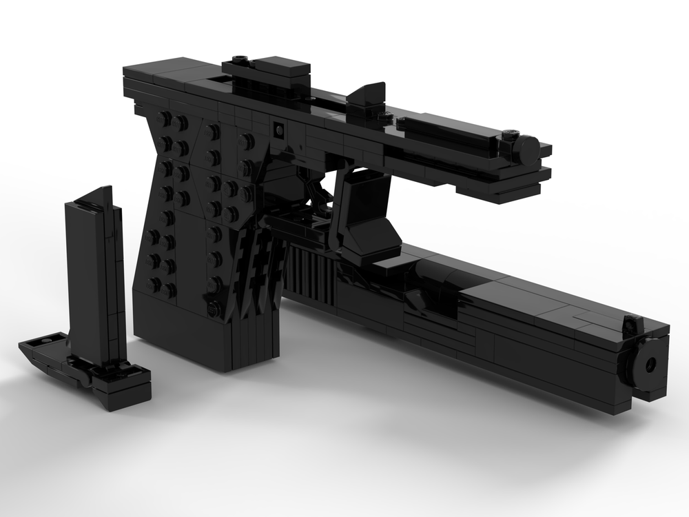 LEGO MOC-241671 (featured) Glock 21/Cor-45 Pistol by chikin strip ...