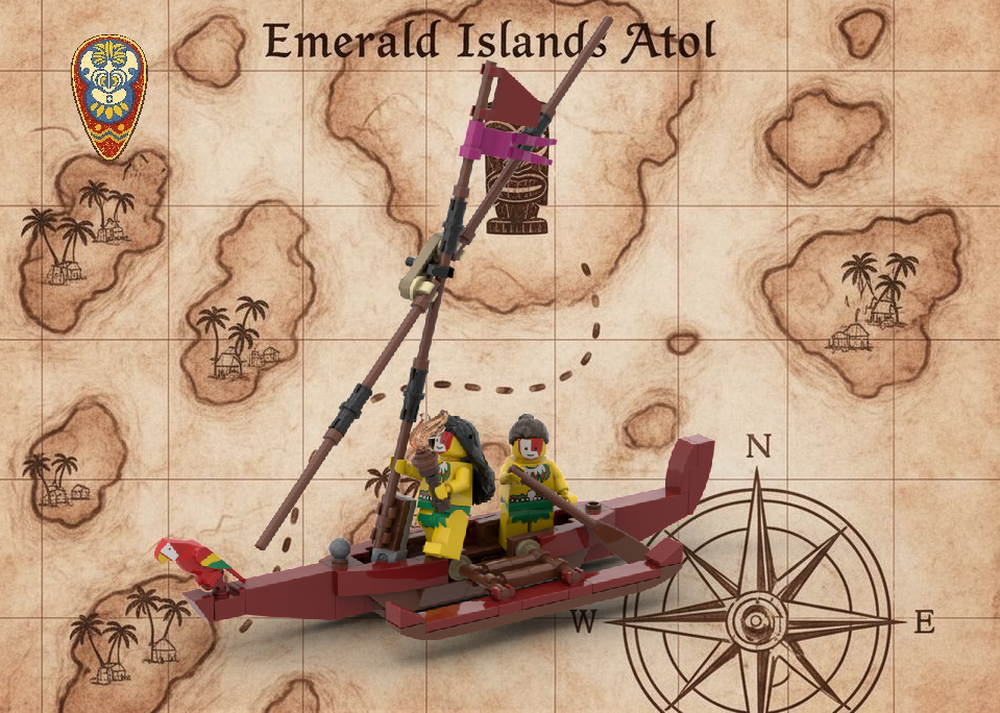 LEGO MOC 🌊 ISLANDER REGATTA COLLECTION - The Ultimate Lagoon Race ...