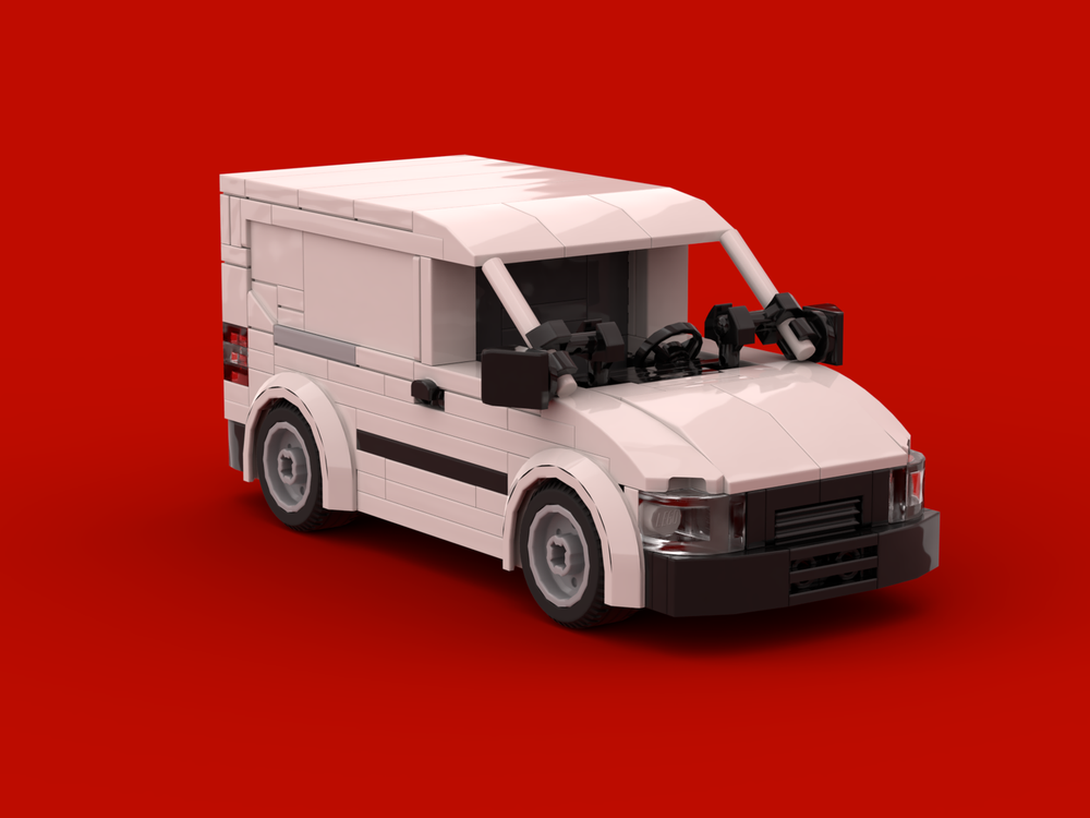LEGO MOC-241678 Volkswagen caddy, 6 studs-wide by Brick North ...
