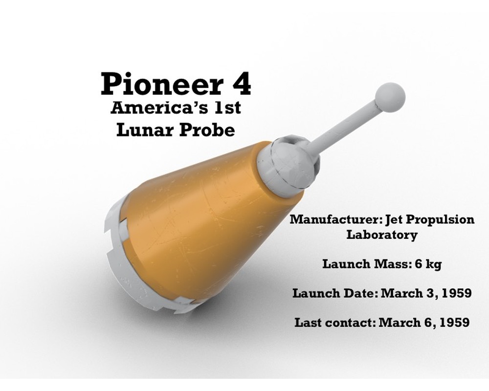LEGO MOC Juno II Rocket and Pioneer 4 Lunar Probe by TheStarshipGarage ...