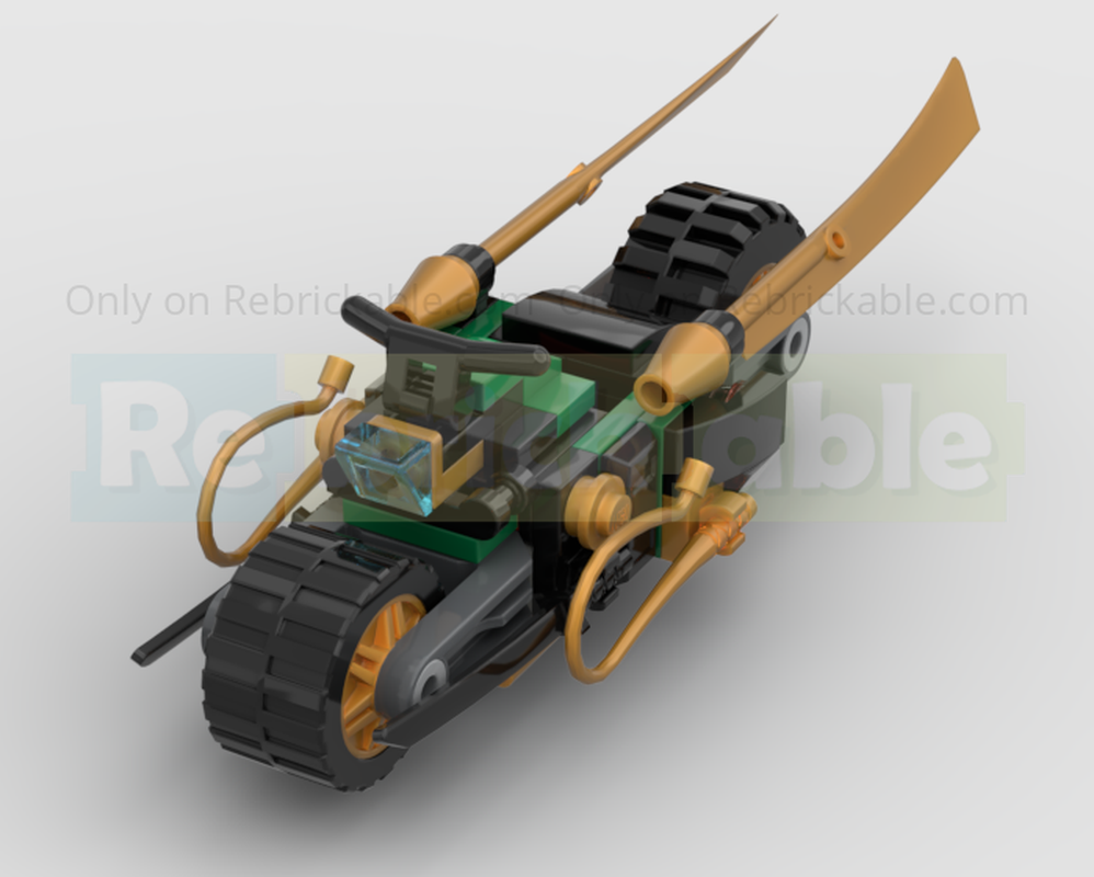 LEGO MOC-241708 MOC - Ninjago - Lloyd's Blade Bike by Silvr_sky ...