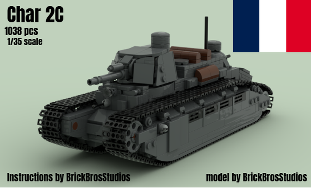 LEGO MOC-241712 Char 2C by BrickBrosStudios | Rebrickable - Build with LEGO
