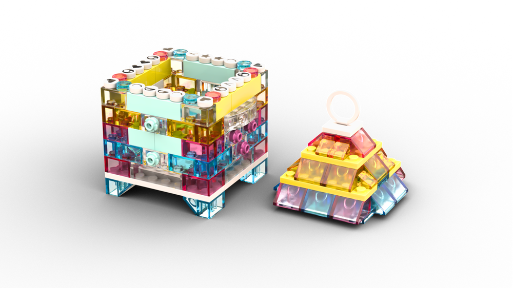 LEGO MOC 11040 Jewelry box by Lenarex | Rebrickable - Build with LEGO