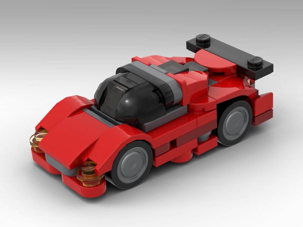 LEGO MOC Small Sports Car by c4t | Rebrickable - Build with LEGO