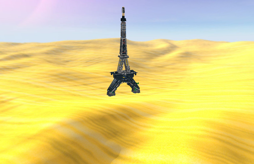 Lego Moc Eiffel Tower By Pakohc Rebrickable Build With Lego