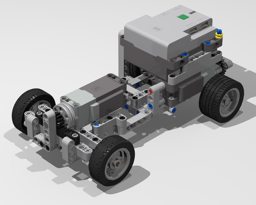 LEGO MOC Small, fast RC car chassis by Michaels Lego Studio ...