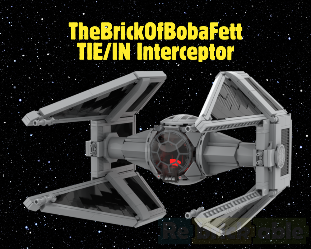LEGO MOC-241751 TIE/IN Interceptor by TheBrickOfBobaFett | Rebrickable ...