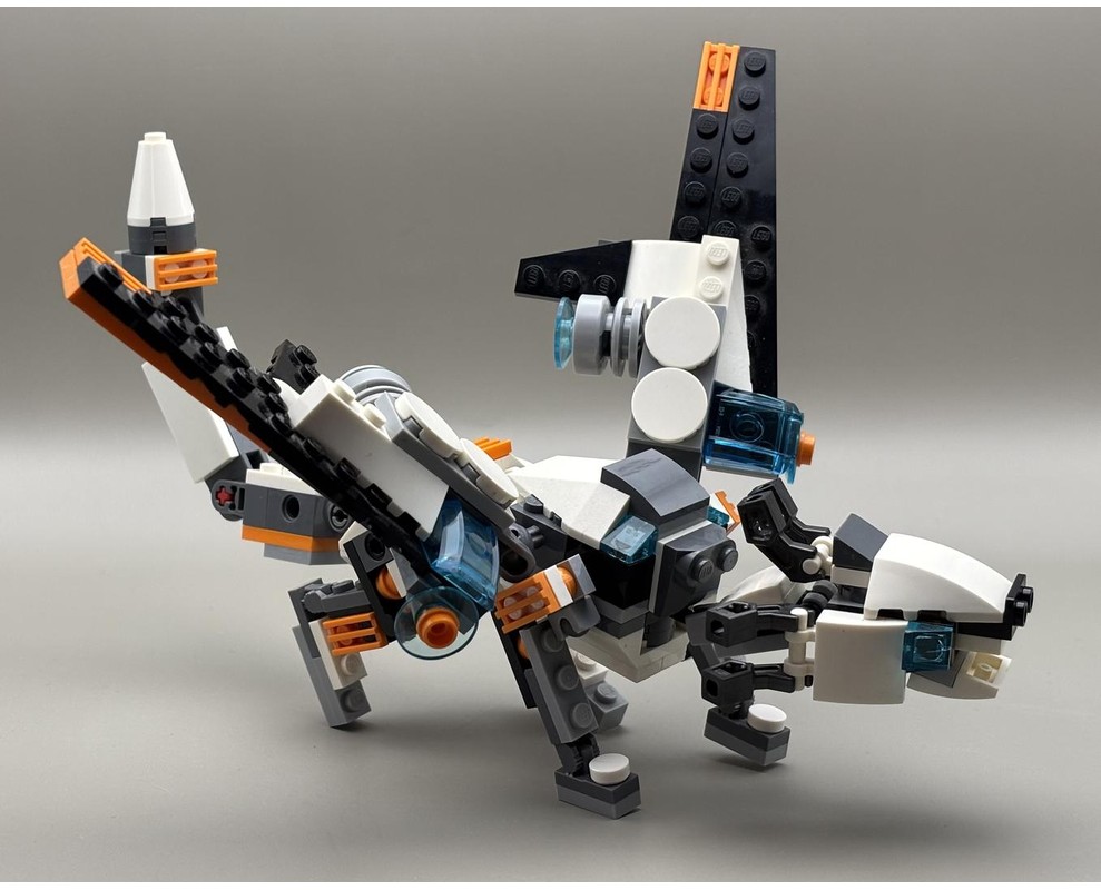 LEGO MOC Mech Dragon by WyndGekko | Rebrickable - Build with LEGO