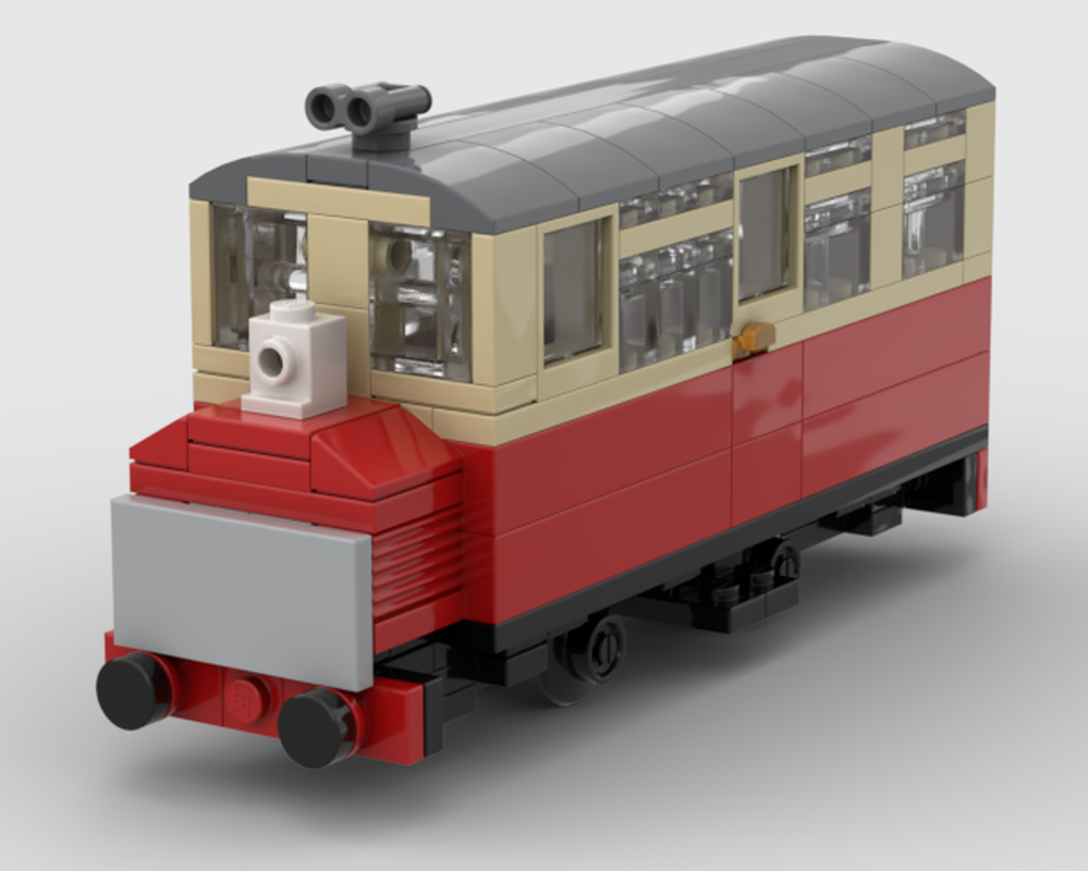 LEGO MOC-241779 Narrow Gauge Petrol Railbus by Brickmaster624 ...