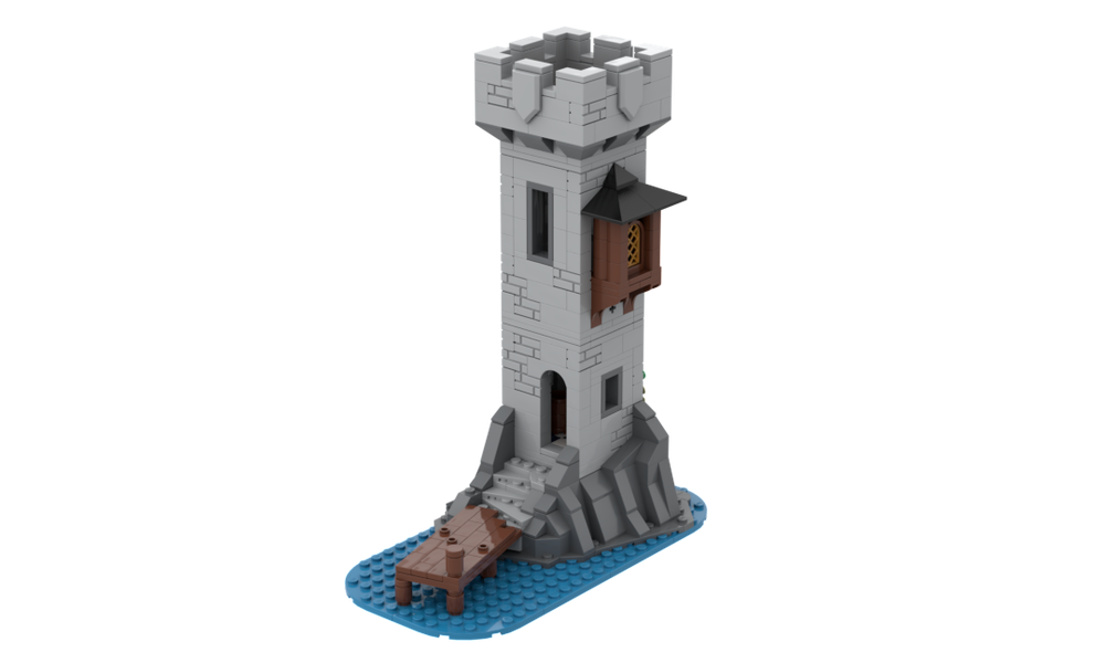 LEGO MOC-241786 Medieval Island Tower - Second release by speedybrick ...