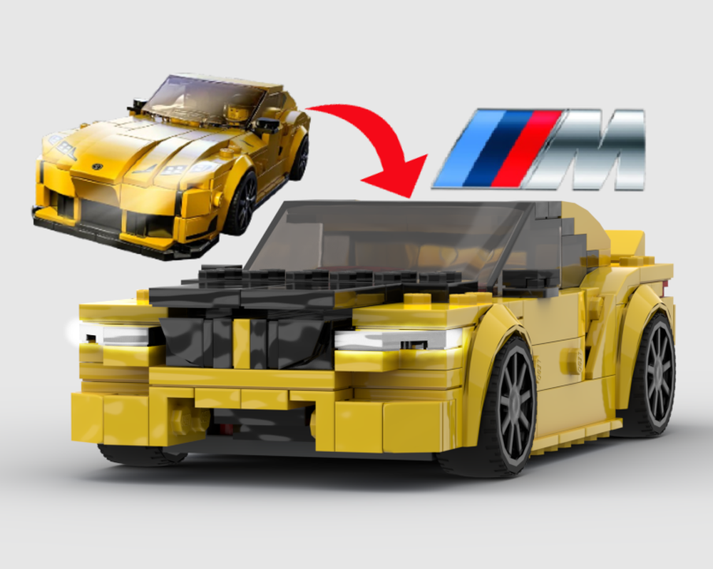LEGO MOC 76901 G87 BMW M2 CS by The Brickerman | Rebrickable - Build ...