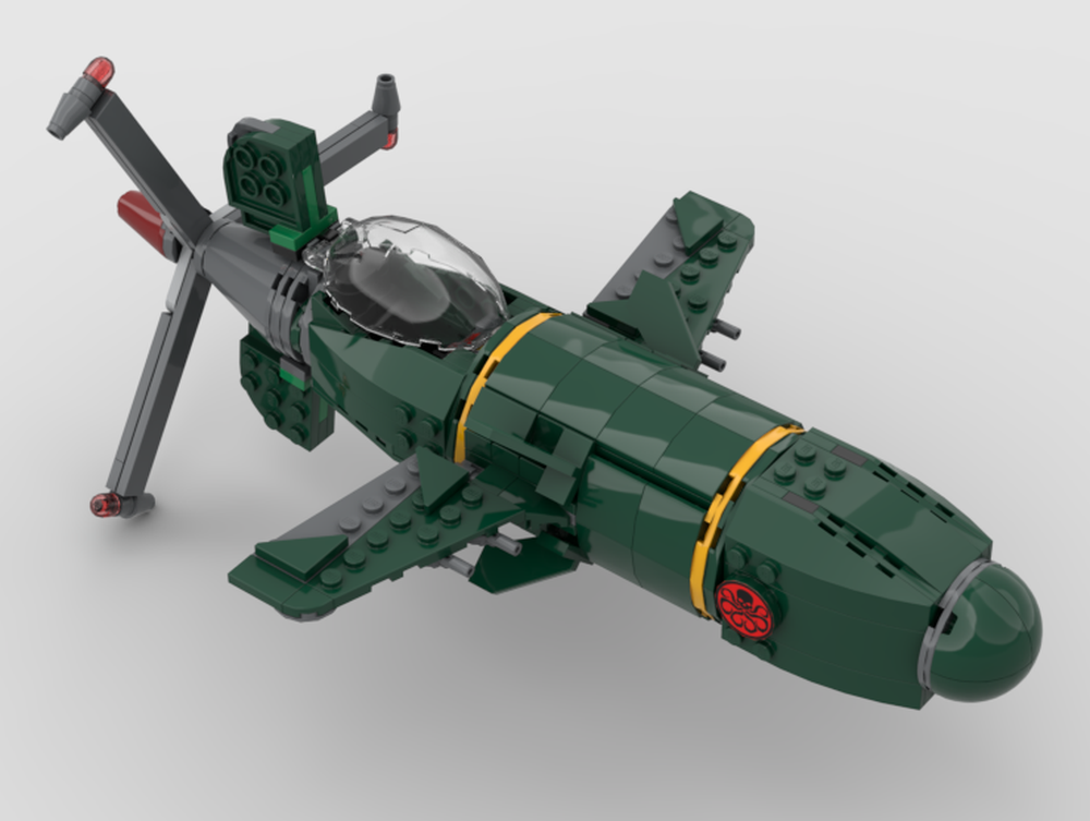 LEGO MOC-241804 HYDRA Parasite Fighter by gonky_bricks | Rebrickable ...