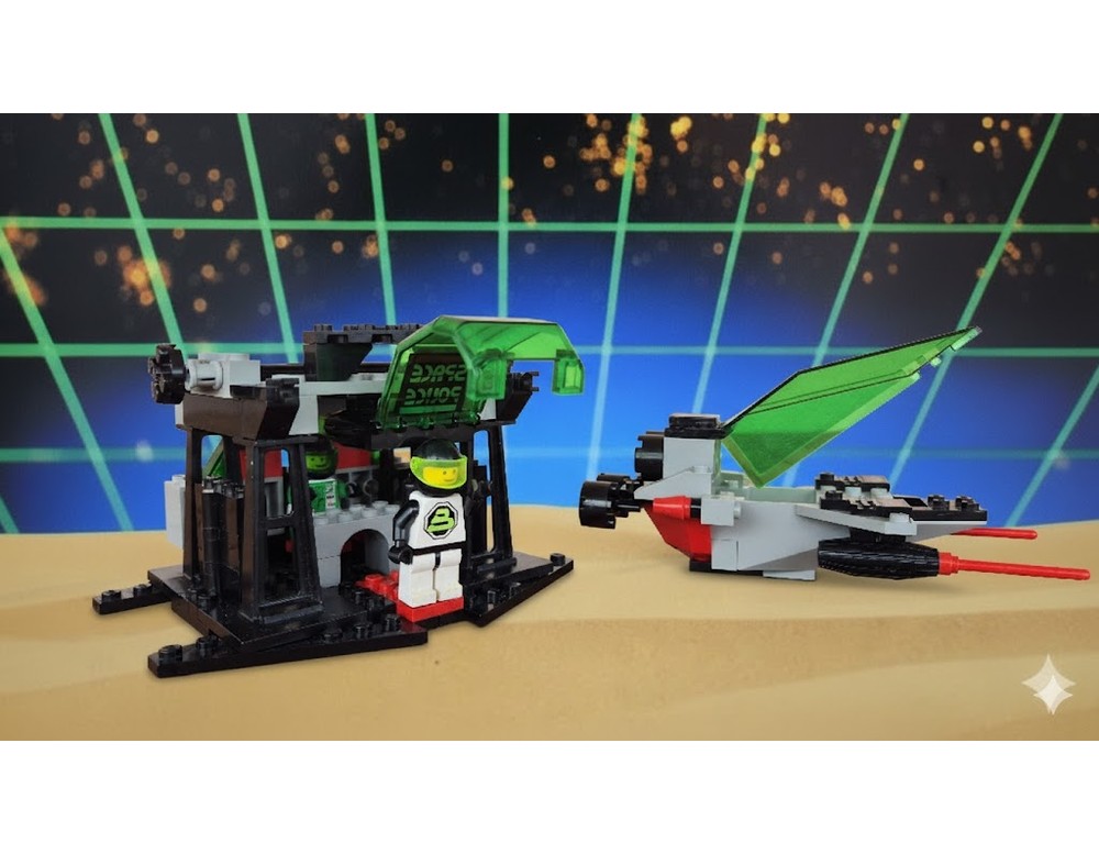 LEGO MOC (6897) Space Police Sheriff's Office by Sincress | Rebrickable ...