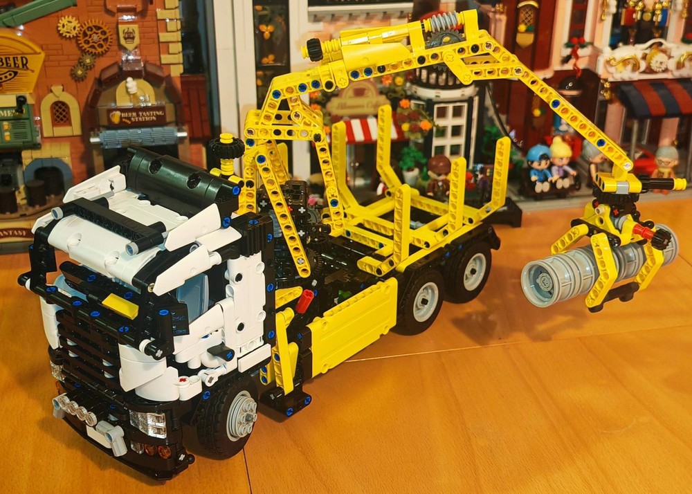 LEGO MOC-241819 Mechatech Logging Truck by Auroralampinen | Rebrickable ...