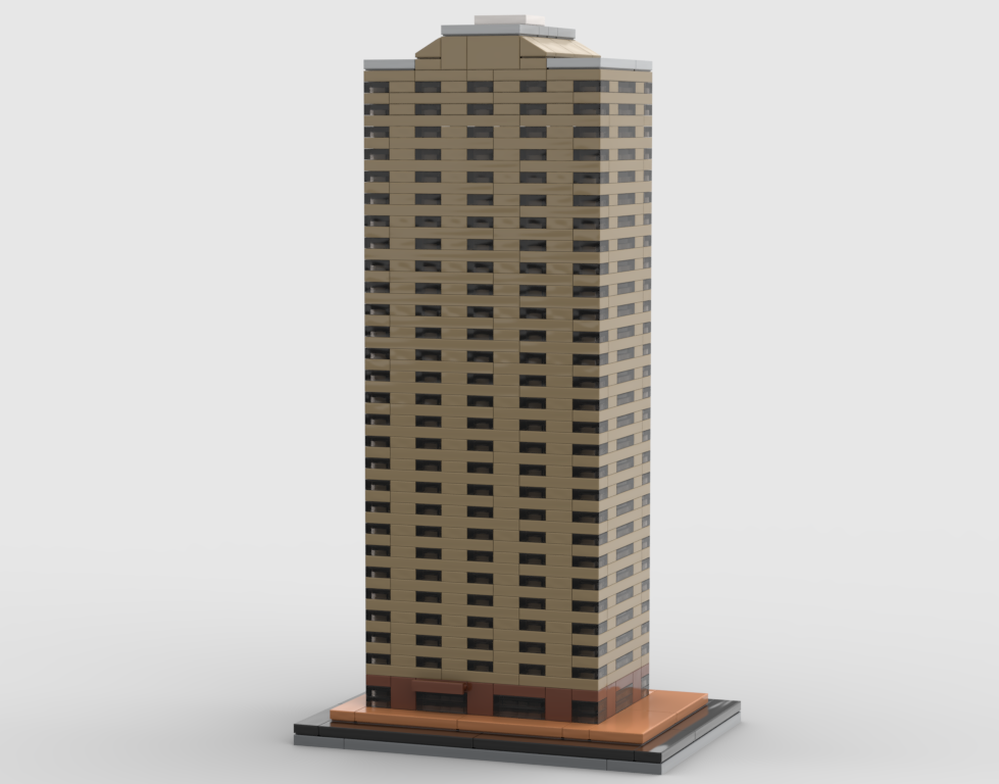 LEGO MOC Ernst and Young Plaza by Porkbellysenpai | Rebrickable - Build ...
