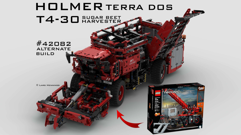 LEGO MOC 42082 Holmer Terra Dos T4-30 Sugar Beet Harvester by lars_4444 ...
