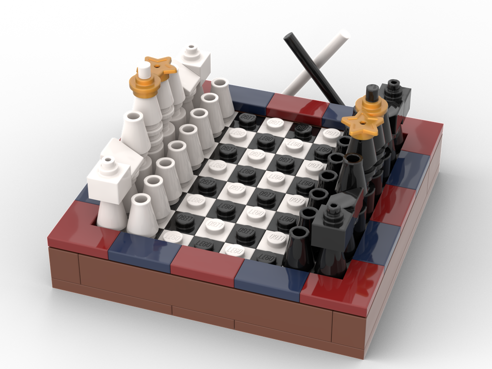 LEGO MOC-241843 Improved Micro Chess Set by AntOrman | Rebrickable ...