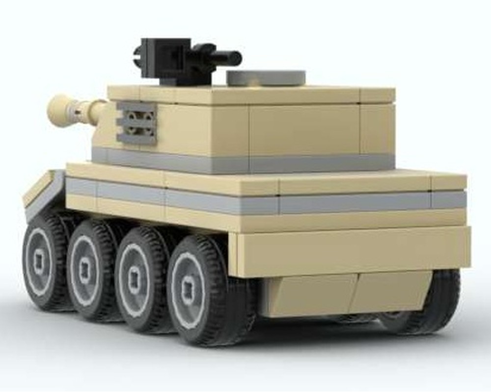 LEGO MOC-241849 Desert Battle Tank (MOC) by WAI Bricks | Rebrickable ...