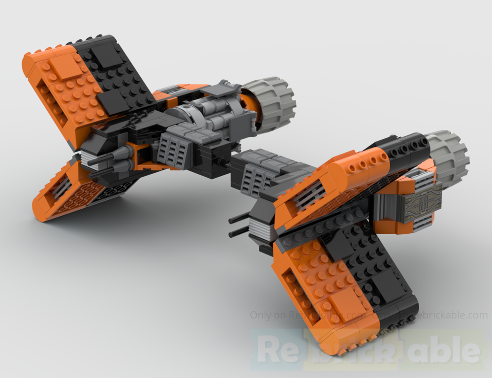 LEGO MOC Modular Collor Podrant Plug-F Mammoth Split-X Racing Engines ...