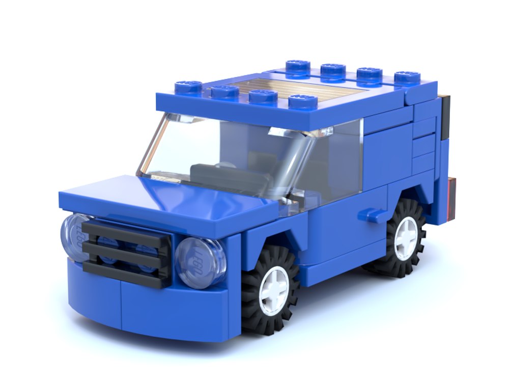 LEGO MOC Work van by Nicole1 | Rebrickable - Build with LEGO