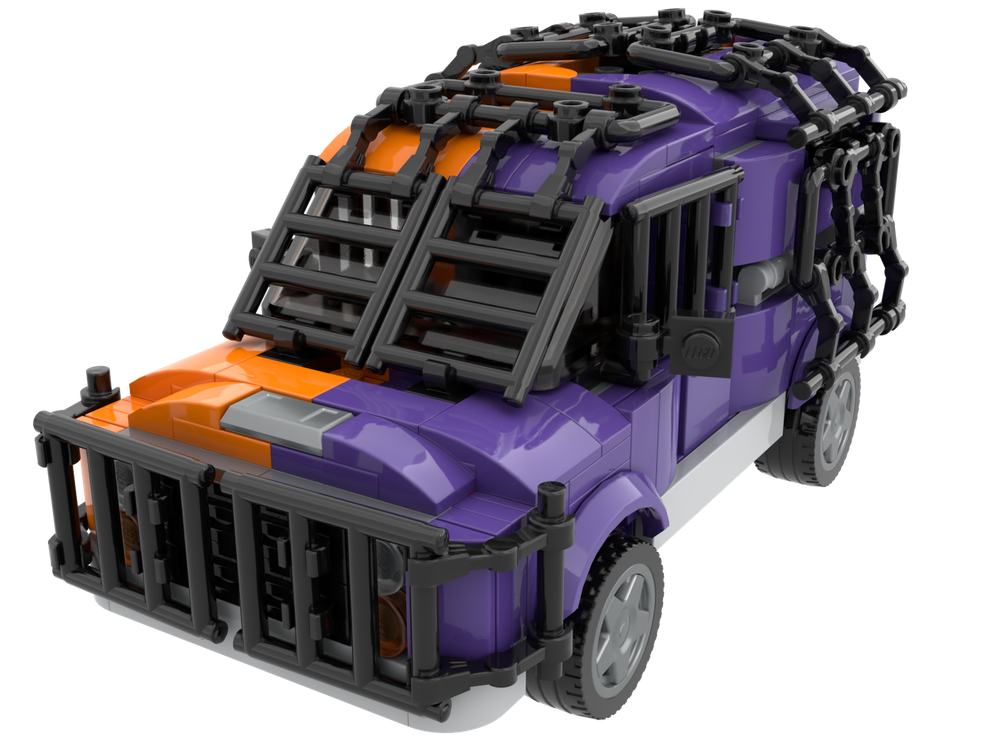 LEGO MOC 2006-2012 Two-Face's Armored Van Mash-up by Rebelhomer ...