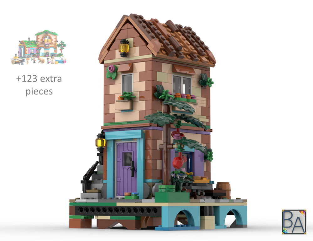 LEGO MOC Little House - Riviera Extension by Brick Artisan ...
