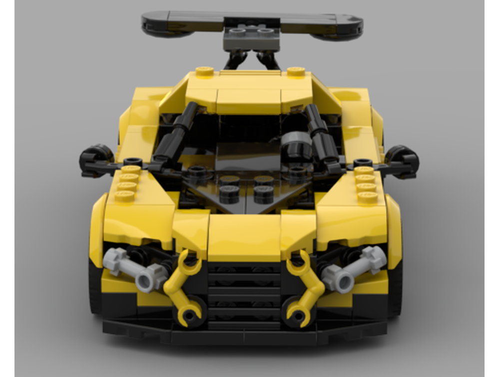 LEGO MOC Zenvo TSR S (1 year Special) by Haydeez. | Rebrickable - Build ...