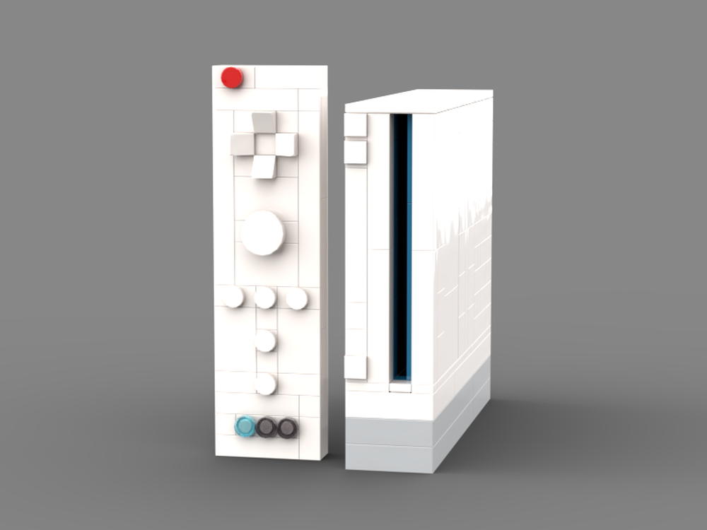 LEGO MOC Nintendo Wii by Eli14 | Rebrickable - Build with LEGO