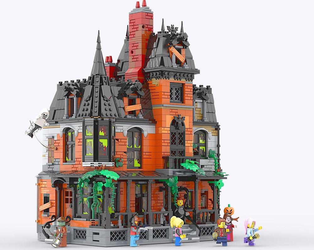 LEGO MOC-241948 The Haunted House by Castor Troy Store | Rebrickable ...
