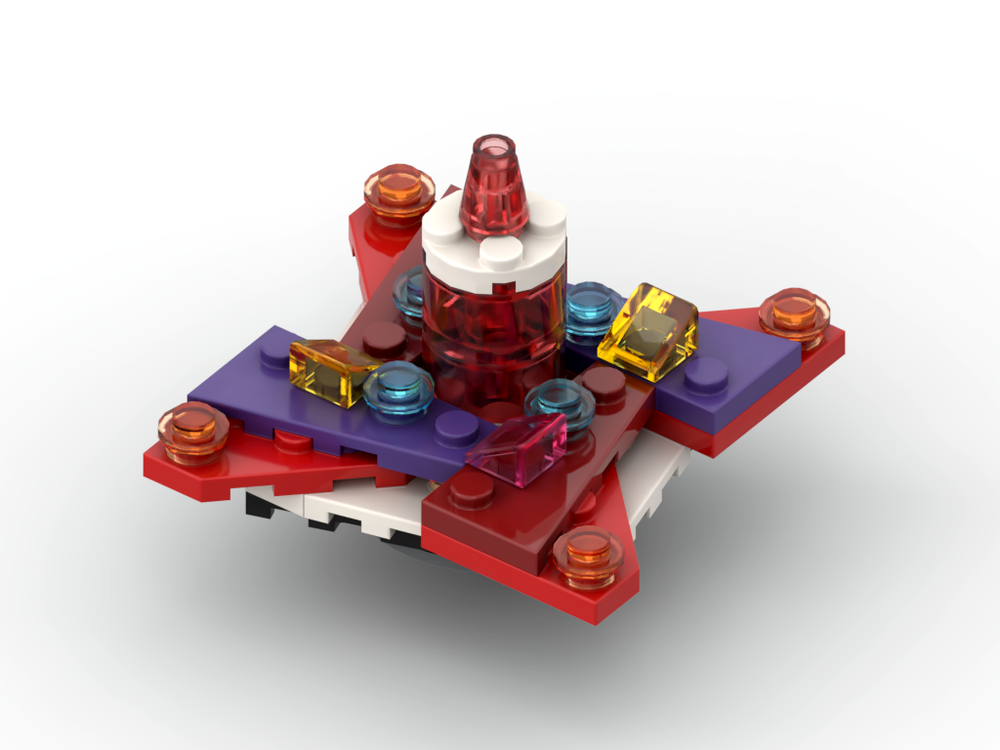 LEGO MOC Spinning Top #06 Red Whirlwind by Agilinzzz | Rebrickable ...