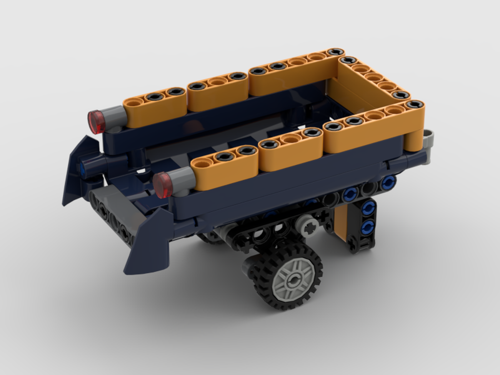 LEGO MOC-241962 Technic Tractor Trailer by MocMasterCR14 | Rebrickable ...