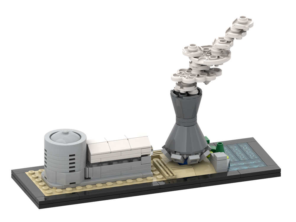 LEGO MOC-242007 Nuclear power plant by Fazermic | Rebrickable - Build ...