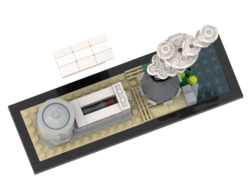 LEGO MOC-242007 Nuclear power plant by Fazermic | Rebrickable - Build ...