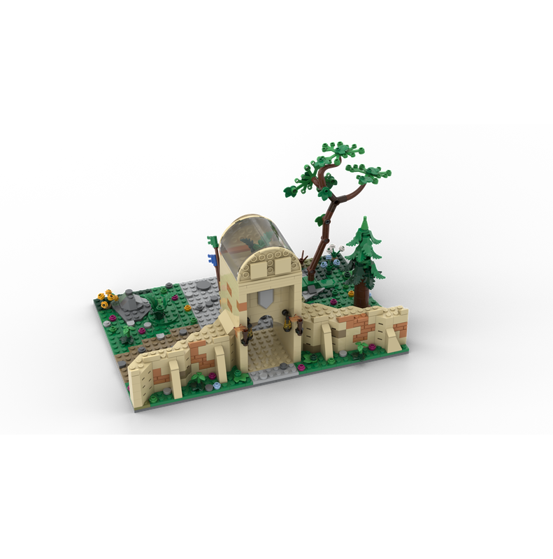 LEGO MOC Bell tower grounds by Polokot | Rebrickable - Build with LEGO