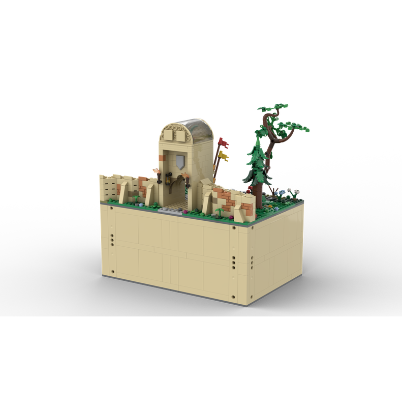LEGO MOC Bell tower grounds by Polokot | Rebrickable - Build with LEGO