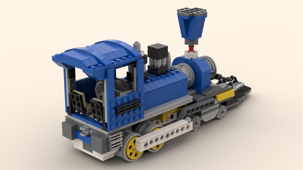 LEGO MOC-242038 5893 - Steam Locomotive by SupraGL | Rebrickable ...