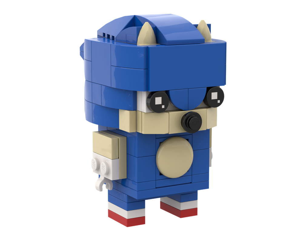 LEGO MOC-242043 Sonic The Hedgehog (Classic) Brickheadz by ThemFish75 ...