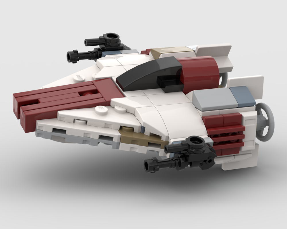 LEGO MOC Mini (A)-wing by ao-ka | Rebrickable - Build with LEGO
